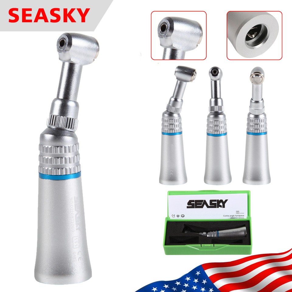 NSK Style Dental Slow Low Speed Handpiece Latch/Push Button Contra ...