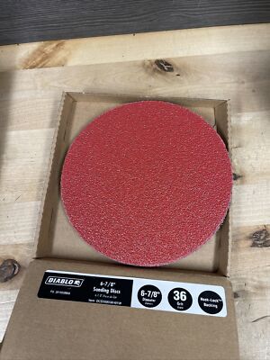 5 Pack Diablo DCD068036H01W 6-7/8 in. 36-Grit Sanding Disc New | eBay