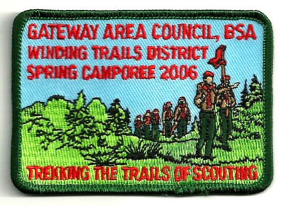04 BSA GATEWAY AREA Council Winding Trails Dist 2006 Spring Camporee ...
