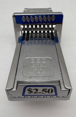 NEW $2.50 Sticker Tattoo Trading Card Vending Machine Coin Mechanism ...