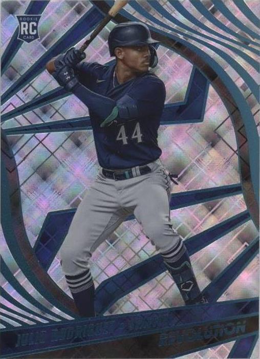 2022 Panini Chronicles - Revolution Julio Rodriguez #33 Cosmic /99 (RC ...