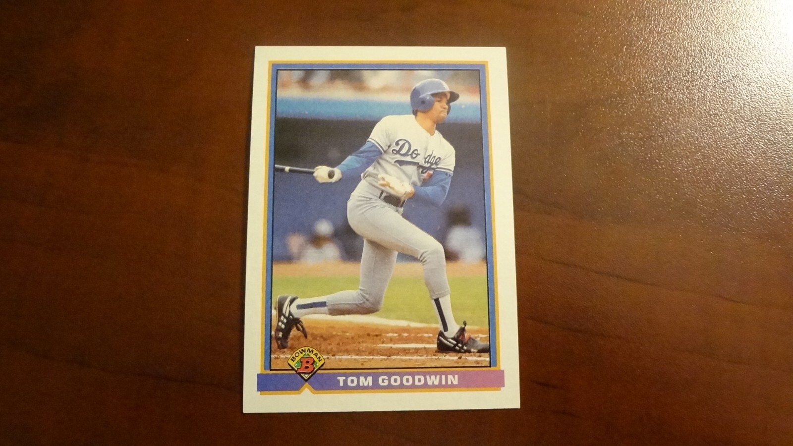 1991 BOWMAN # 608 TOM GOODWIN baseball card | eBay