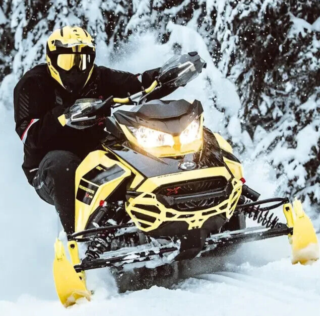New OEM Ski-Doo Snowmobile Adventure Front Bumper, Yellow/Black ...