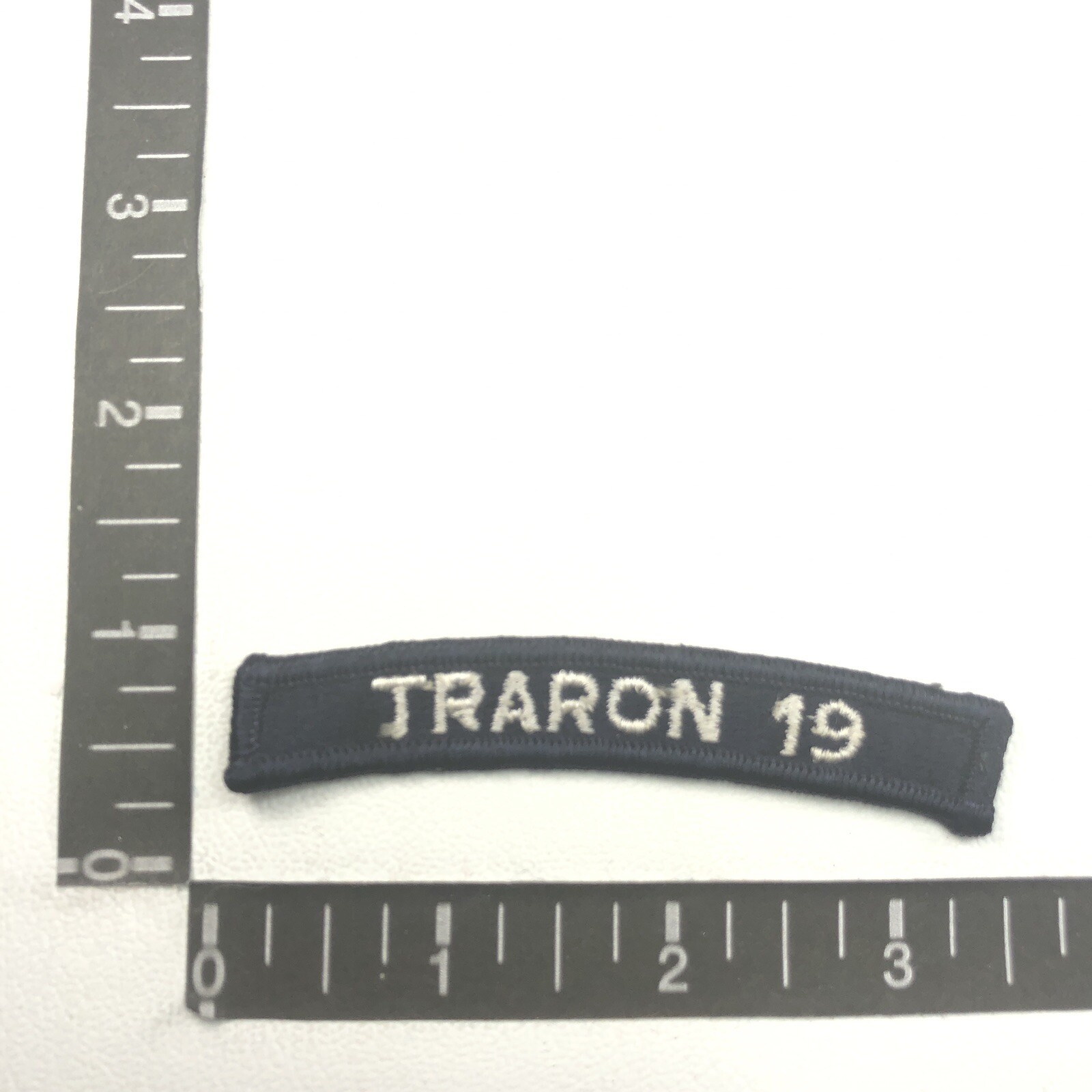 Vtg United States Navy TRARON 19 Fighting Frogs Squadron Blue Tab Patch ...