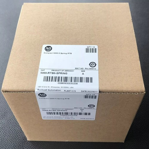 FACTORY SEALED Allen Bradley 5069-RTB6-SPRING CompactLogix removable ...