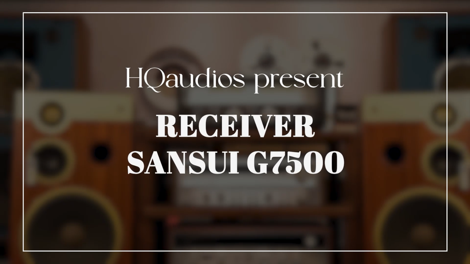Sansui G-7500 Vintage Receiver – Fully Service and Recapped – 1-Year ...