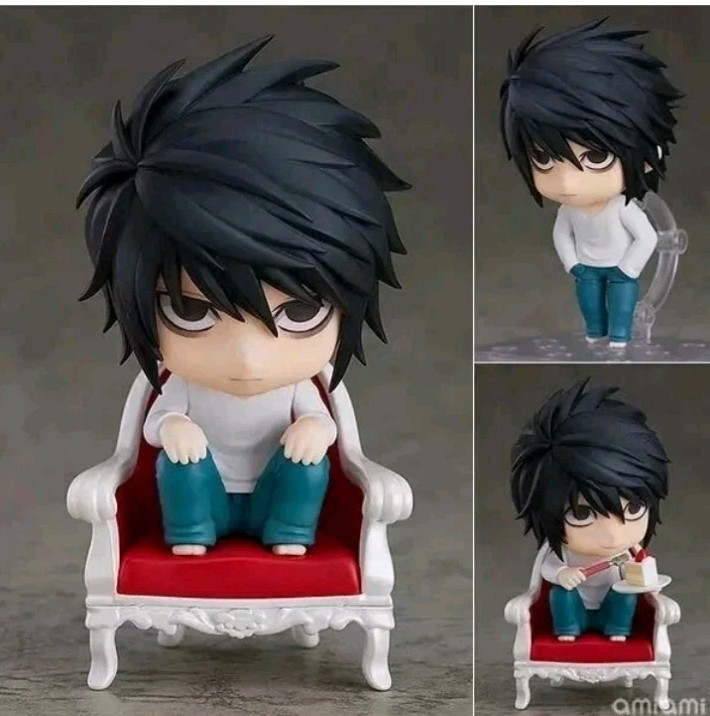 Anime Death Note L Lawliet Nendoroid 1200 PVC Statue Toy Model Hot ...