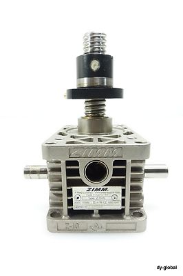 ZIMM Z-10-RL 10kN Ratio 16:1 Used Screw Jack KGT Ball Screw GearBox ...