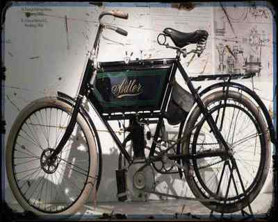 Adler 1902 02 A4 Photo Print Motorbike Vintage Aged | eBay