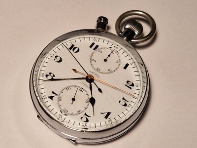 Nero LEMANIA Pocket Watch ” Split Second Chronograph Rattrapante ...
