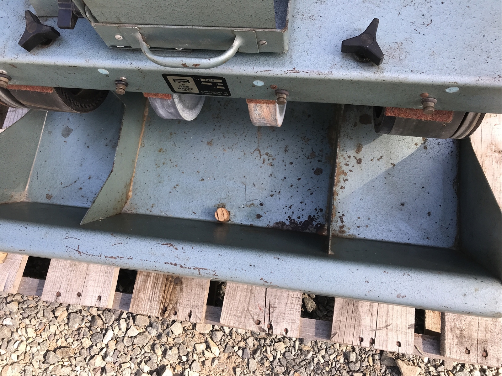 RAYTECH GSP-8A 8” Lapidary Glass Rock Cabbing Grinder Sander Polisher ...