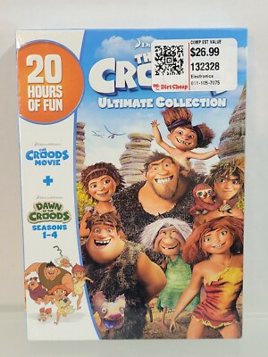 The Croods Ultimate Collection DVD Nicolas Cage NEW SEALED 191329150115 ...