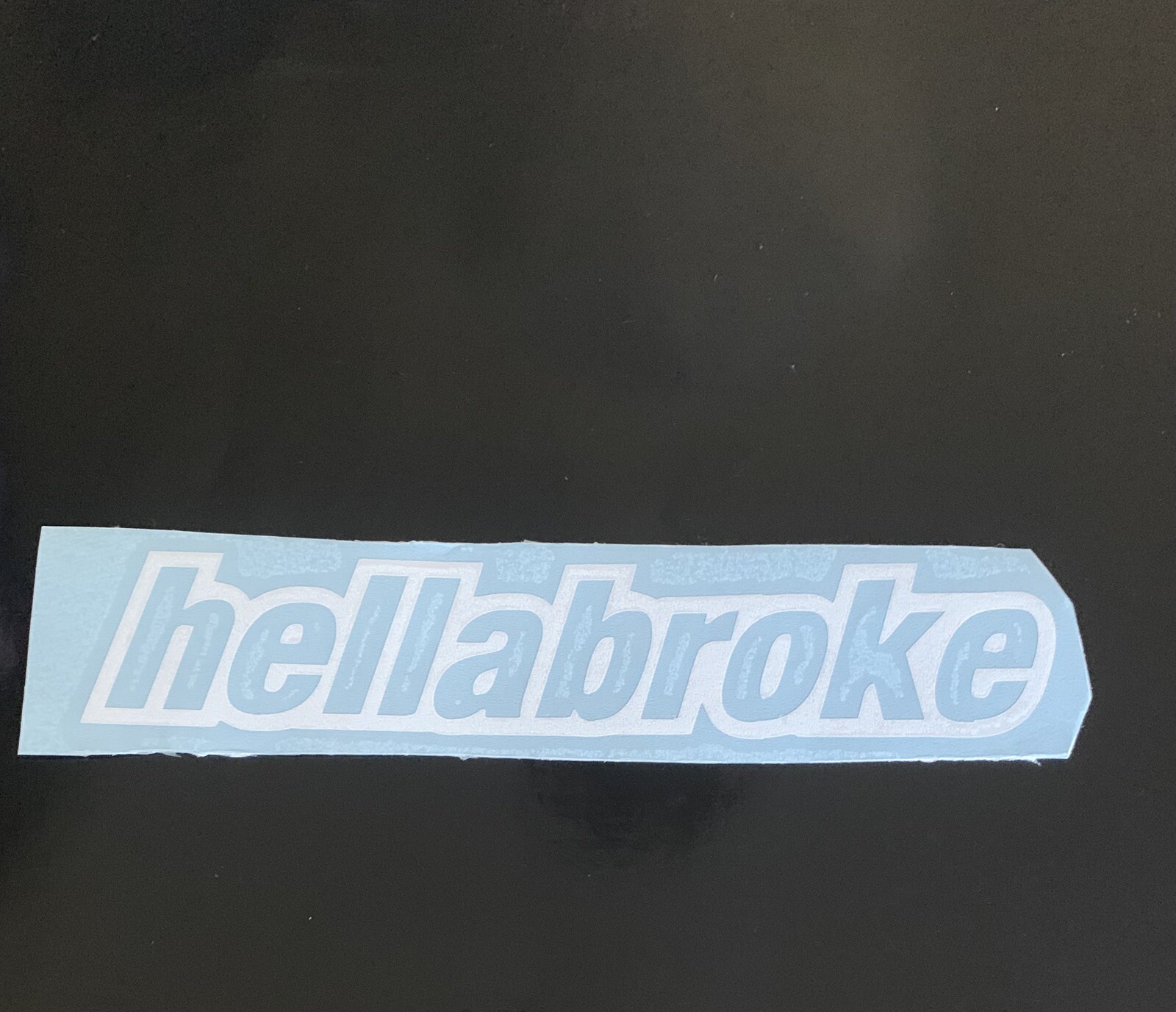 Hellabroke Funny Car Sticker Truck Decal 20cm x 4cm | eBay