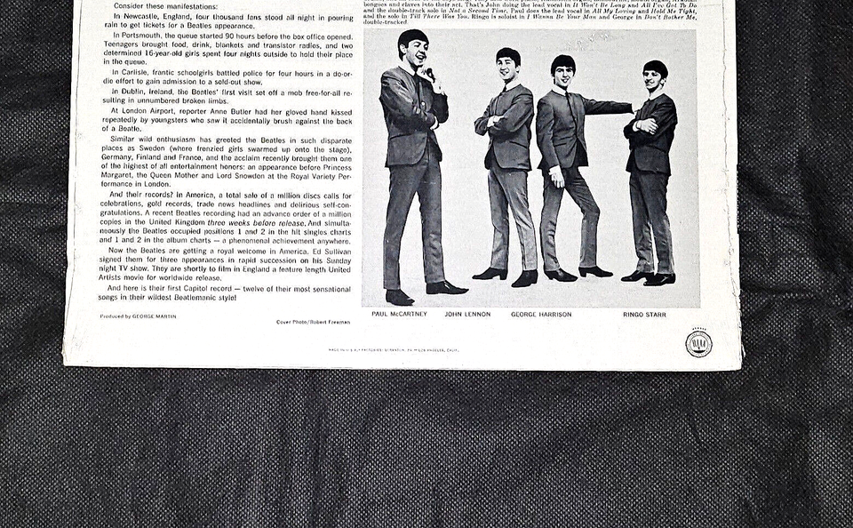 MINT PRISTINE BEATLES FACTORY SEALED 'MEET THE BEATLES' 1975 CAPITOL RECORDS | eBay