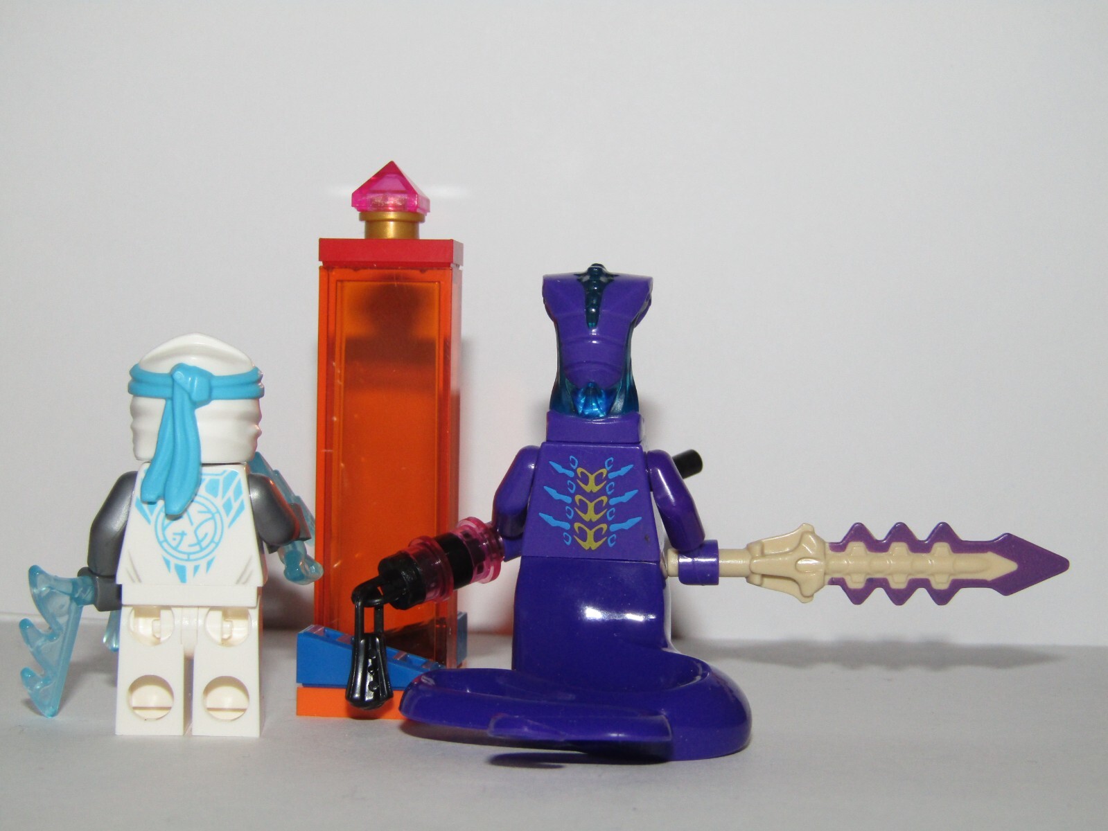 Lego Zane Ninja limited edition ninjago & Purple Serpentine minifigura ...
