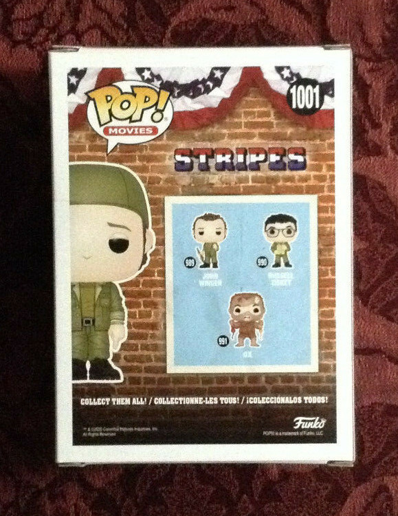 Funko Pop! Movies 1001 Stripes JOHN WINGER Walmart Excl Bill Murray ...