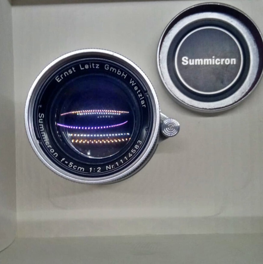 Leica summicron collapsible lens 50mm f2 L39 | eBay