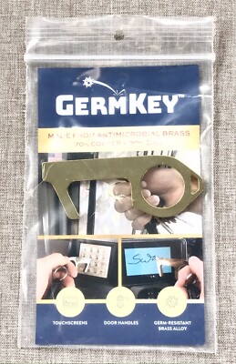 GERM KEY ANTI-MICROBIAL BRASS TOOL | eBay