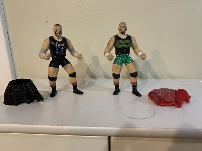 WWE WWF Headbangers Mosh Thrasher Jakks Wrestling Figures 1997 | eBay