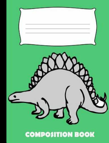 Composition Book : Dinosaur Composition Notebook Wide Ruled by Pinnacle ...