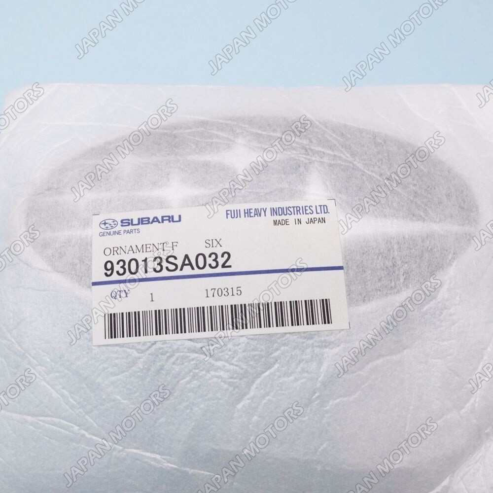 GENUINE Subaru Front Grille Emblem 2006-2014 Impreza Legacy WRX STi ...