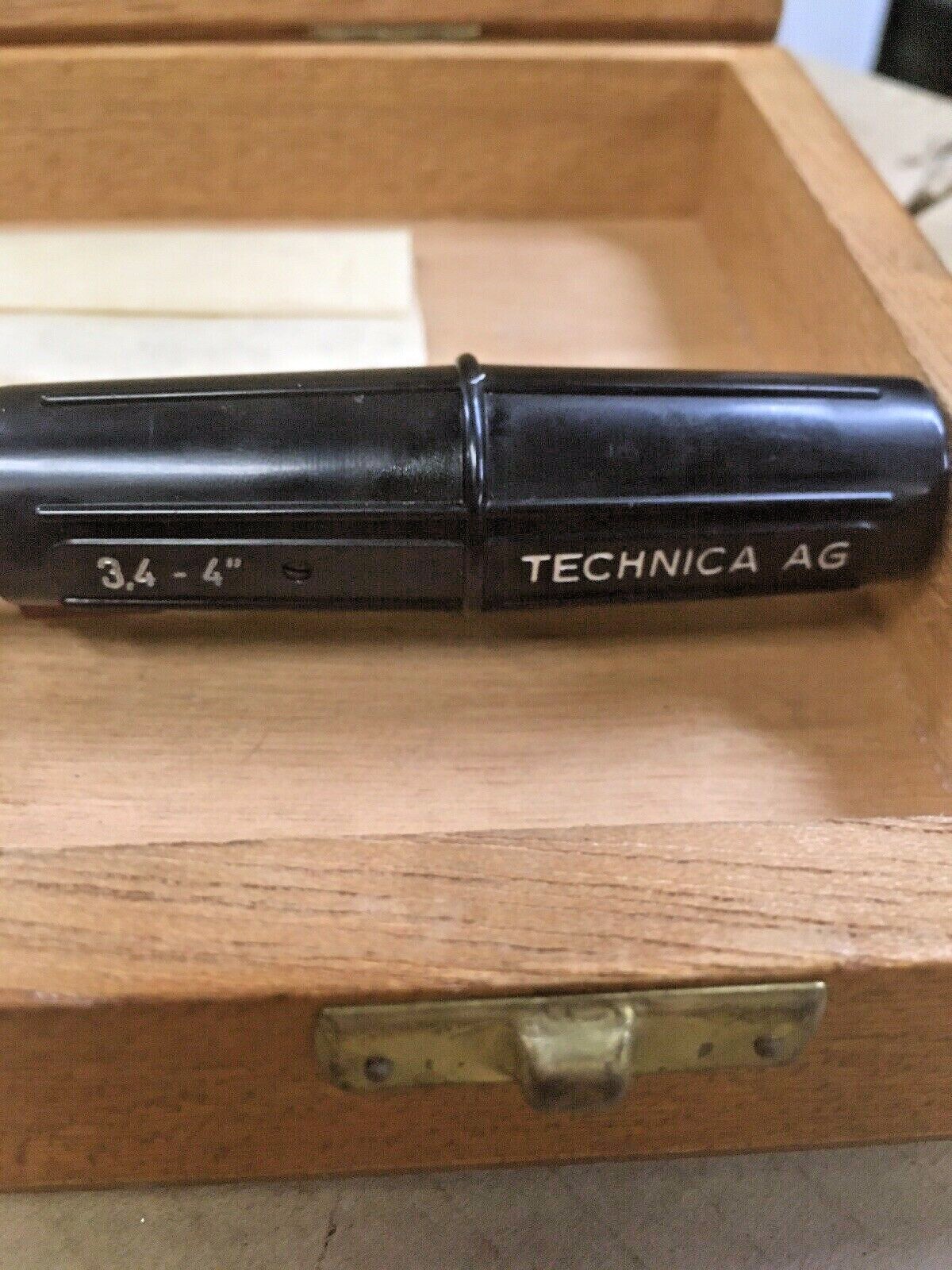 Swiss Opto-Mike 3.4-4” Optical Bore Gage AG Tehnica Machinist ...