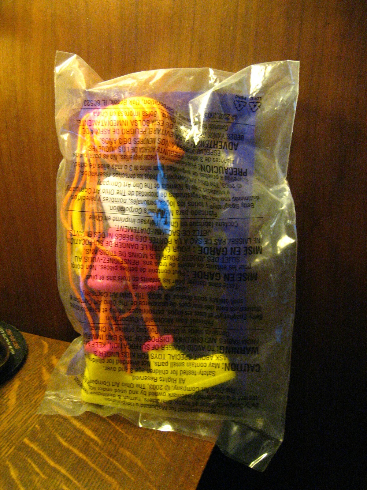 Betty Spaghetty Mandy Vintage Orange Doll - 2003 Ohio Art McDonald's ...