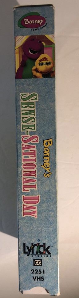 Barney-Barneys Sense-Sational Day(VHS,2000, Classic Collection)RARE ...