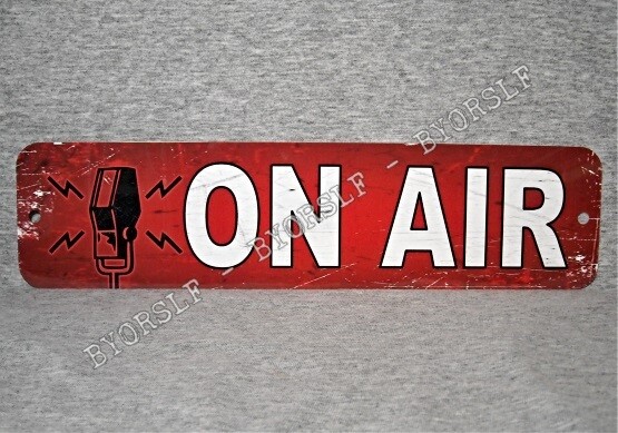 On Air Sign Radio