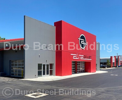 DuroBEAM Steel 80'x120'x16 Metal Clear Span I-beam Building Made To ...