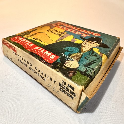 Castle Films 16mm Hopalong Cassidy: Prairie Vengeance Original Box #568 ...