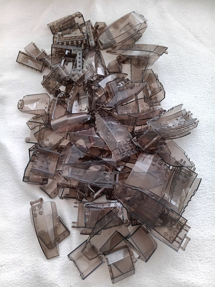 LEGO Transparent Brown / Black Mixed Parts | eBay UK