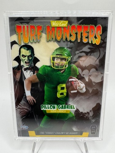 Dillon Gabriel 2024 Wild Card Turf Monster Rookie Card 1/1 Dracula | eBay