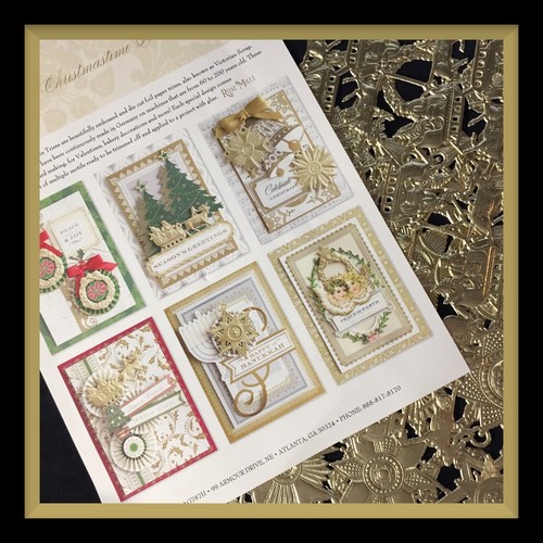 Anna Griffin CHRISTMAS TIME DRESDEN DIE CUTS - 42 Pieces ***NEW*** #361 ...