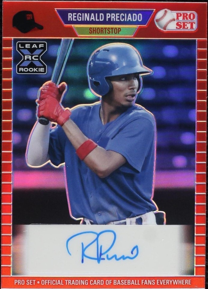 2021 Leaf Pro Set Metal - Reginald Preciado #PA-RP2 for sale | eBay