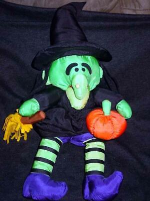 International Silver Co. - 25" Halloween WITCH Plush / Stuffy - Vintage ...