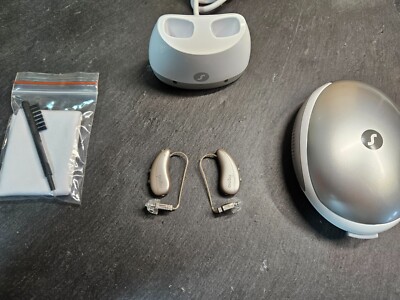Signia Pure 1 IX Charge&GO RIC hearing aids Wireless App control ...