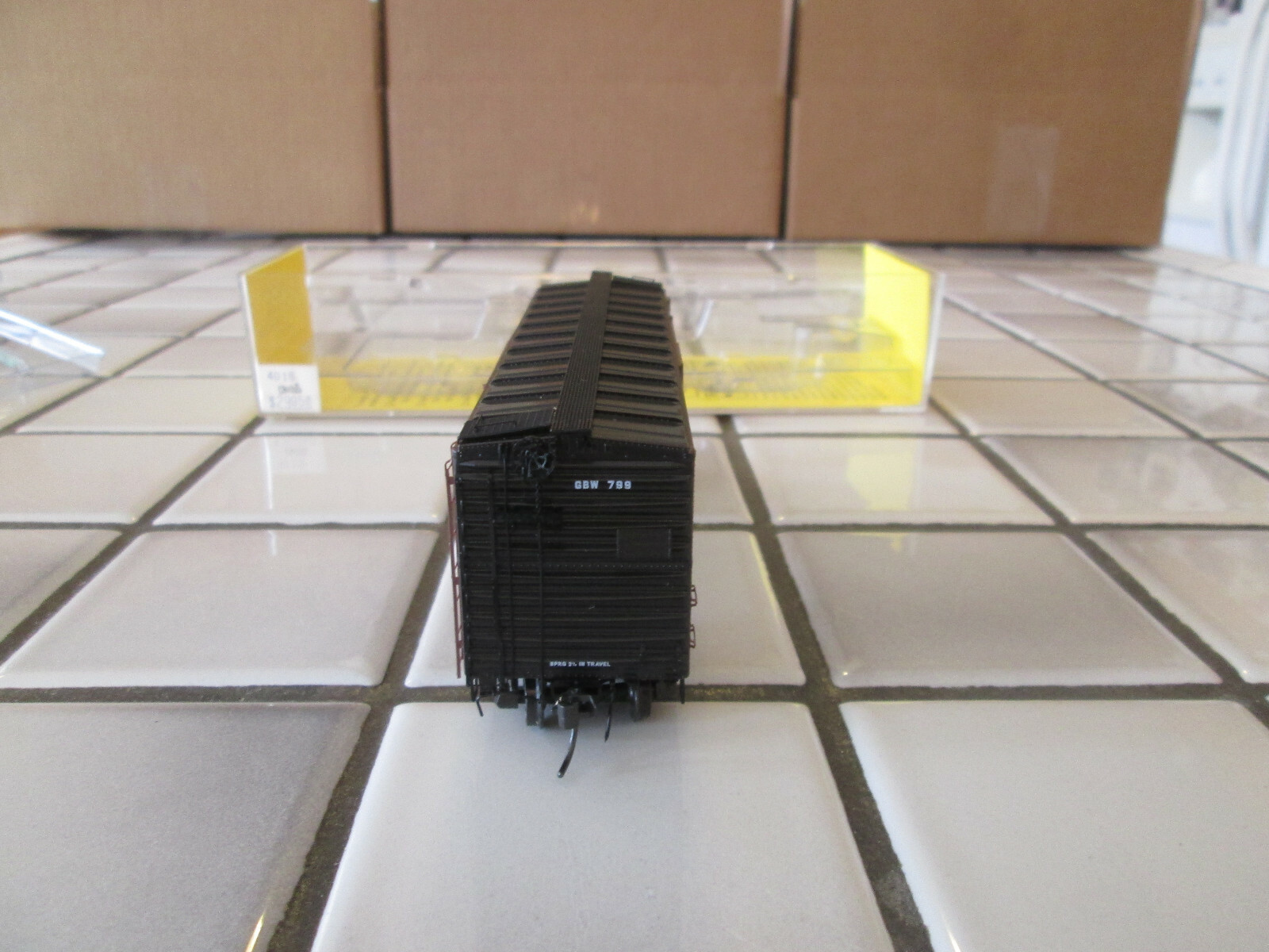 KADEE CARS GREEN BAY & WESTERN 40 FOOT BOX CAR HO SCALE //// | eBay