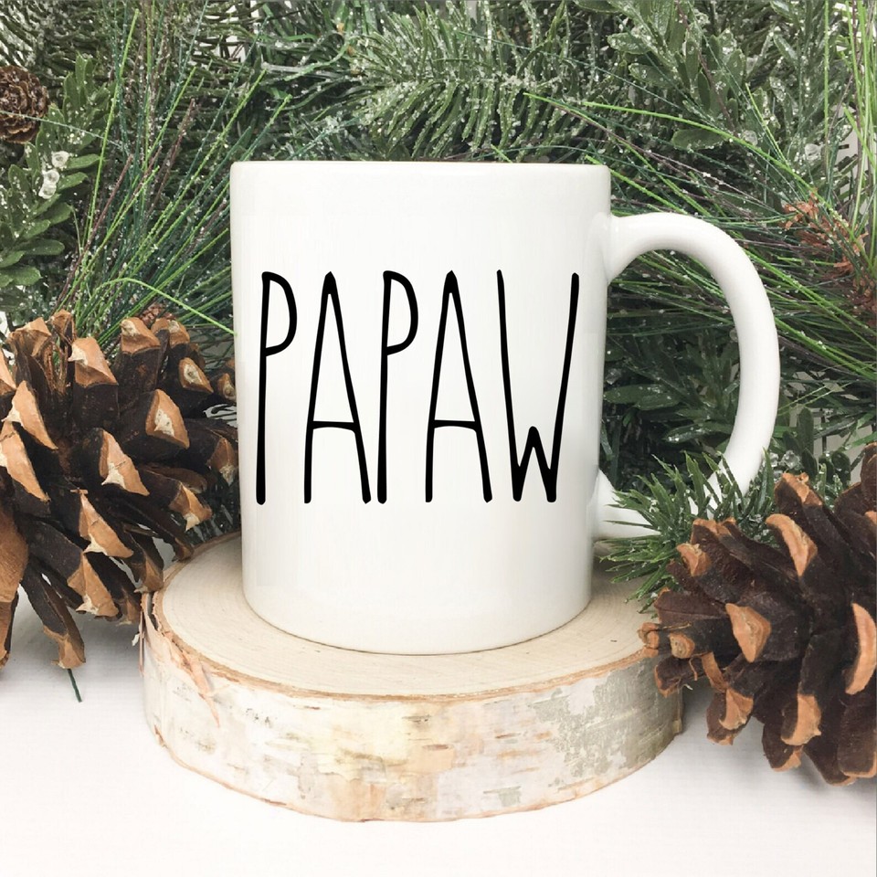 Papaw Mug Gift For Papaw Grandfather Gift Mug For Grampa Birthday Gifts ...
