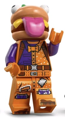 Lego Fortnite Beef Boss Minifigure From Durrr Burger 77076 | eBay UK