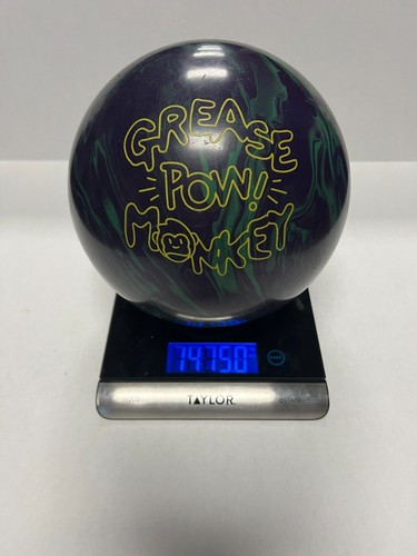 15lb Used | Radical Grease Monkey POW Bowling Ball | Single Drill | eBay