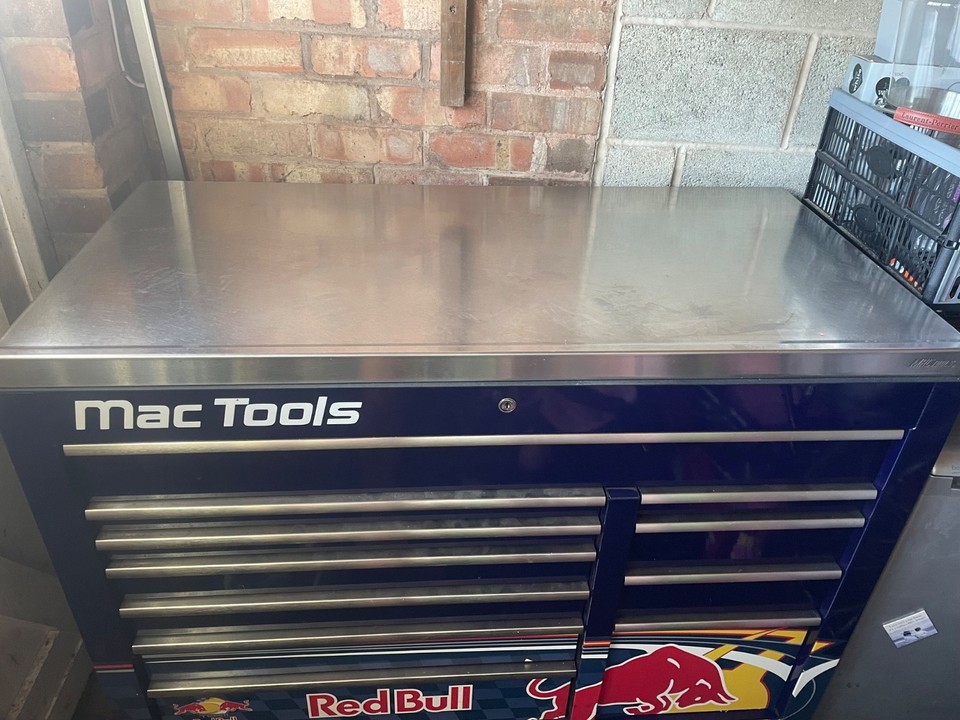 Mac Tools Red Bull Formula 1 Tool Box Limited edition | eBay UK