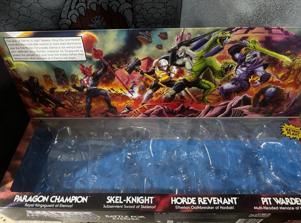 Masters Of TheUniverse Battle for Eternia Deluxe Box Only Includes ...