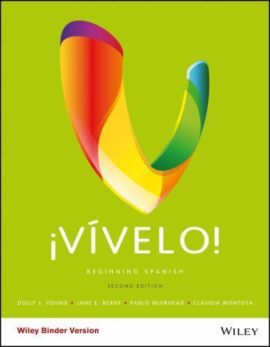 ¿V¿velo! : Beginning Spanish by Jane E. Berne, Dolly J. Young, Pablo ...