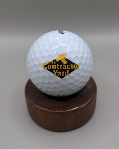 The Contractor Yard Logo Golf Ball Pinnacle Collectors Display Ball | eBay