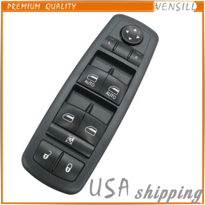Power Window Switch Front Left For 11-13 Dodge Durango Grand Cherokee ...