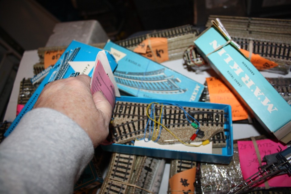 Marklin HO Scale Lot- switches, train cars, crossover, track, etc. | eBay