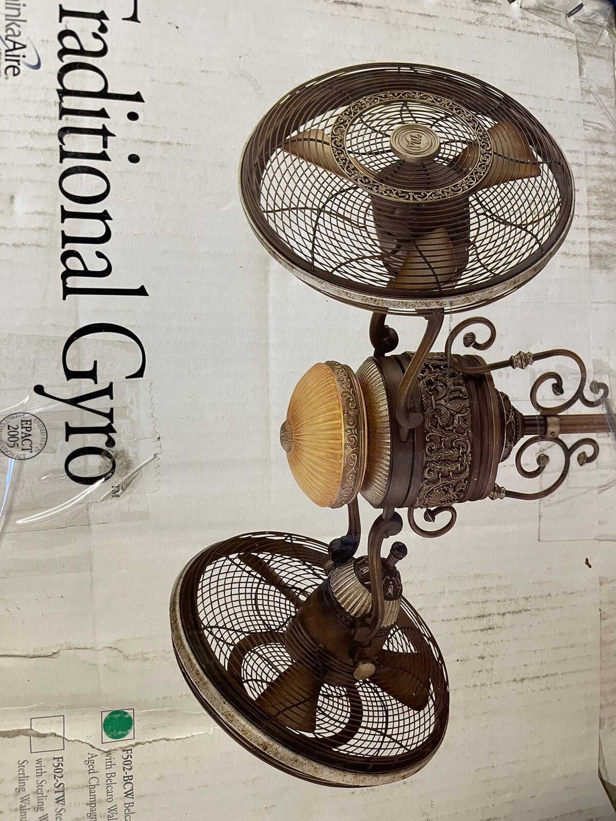 Traditional Gyro Ceiling Fan | Shelly Lighting
