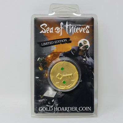 Sea of Thieves Limited Edition Gold Hoarder Key Coin Official ...