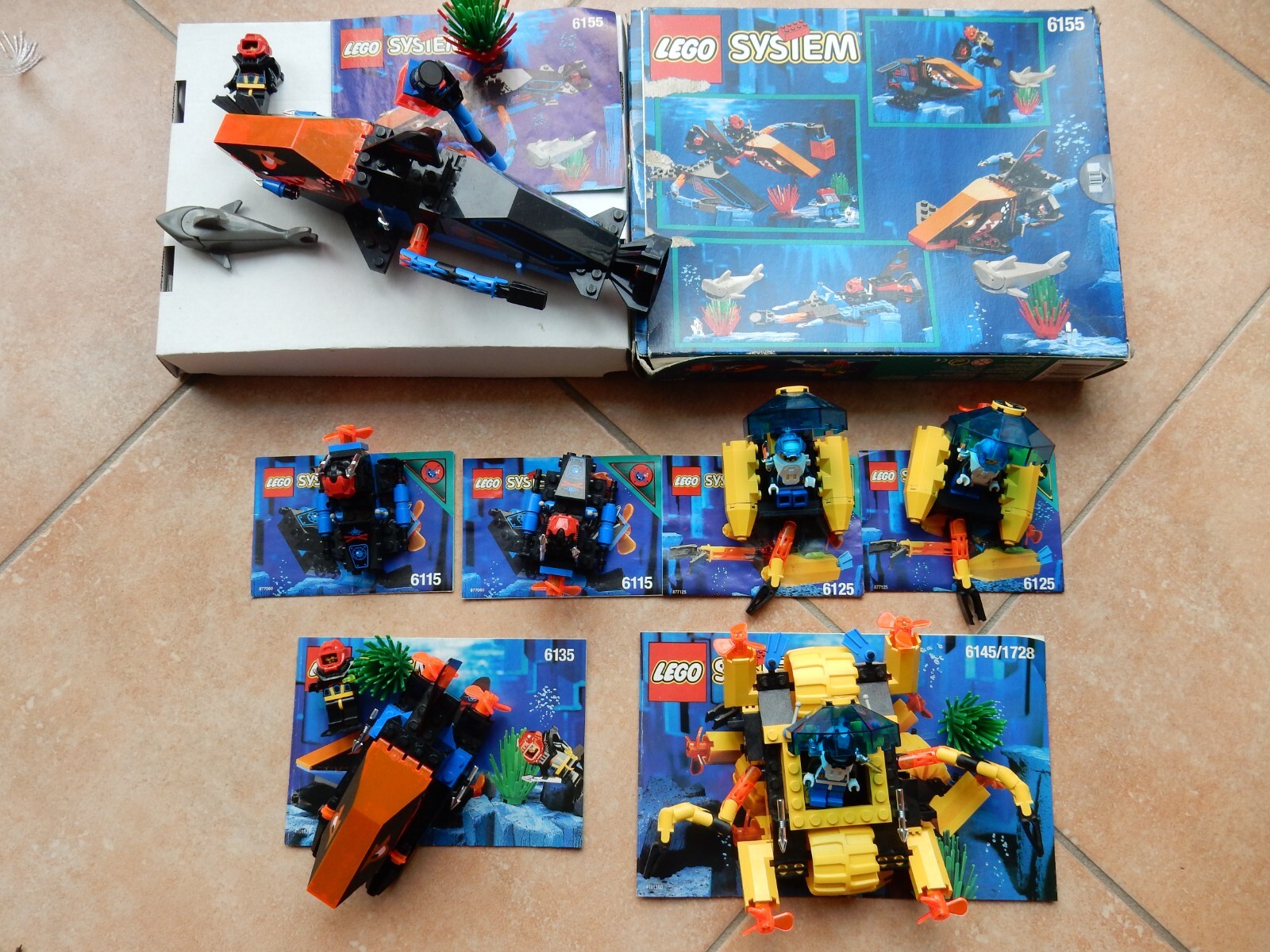 Lego 6115 Shark Scout Komplett mit Anleitung | eBay.de